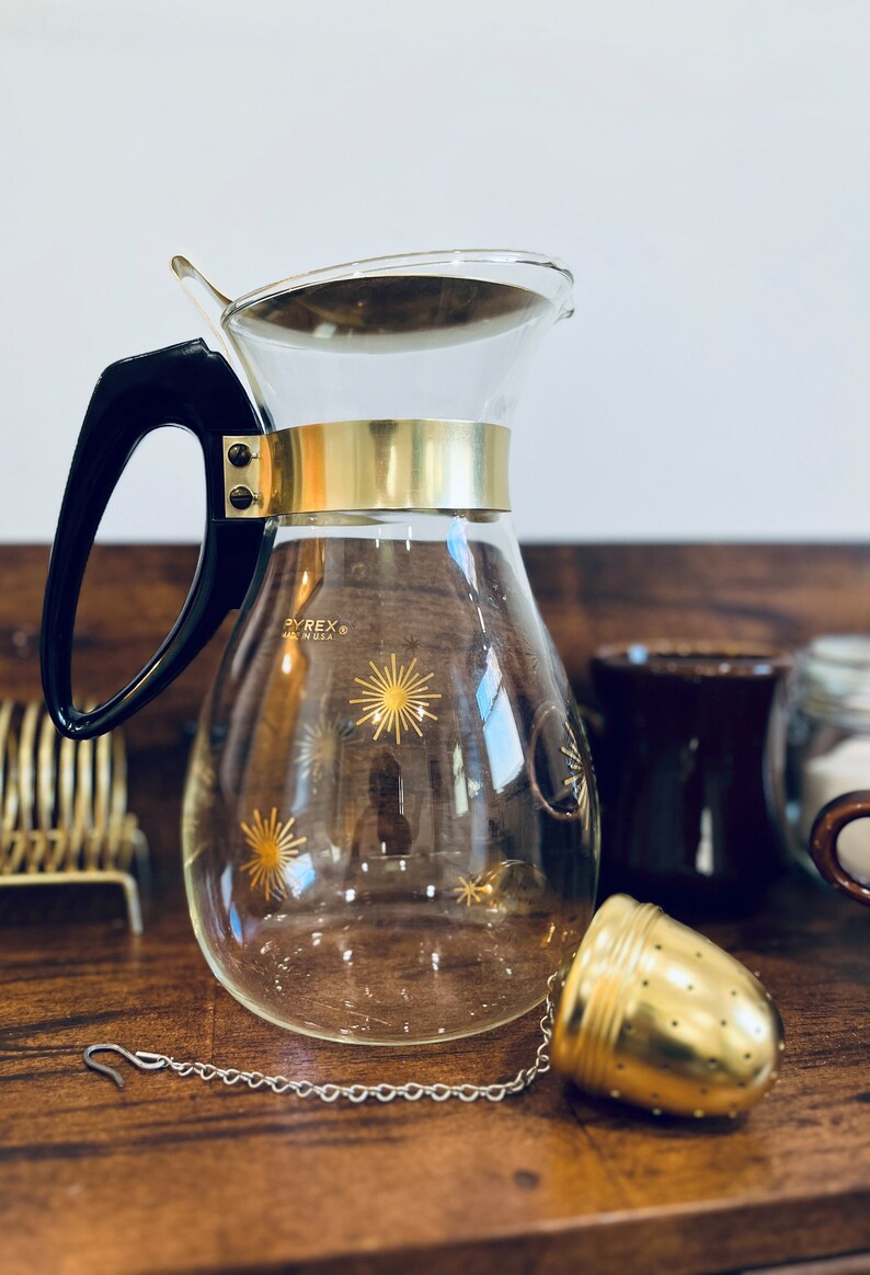 Vintage Pyrex Starburst Sunburst Carafe 1960s - Etsy