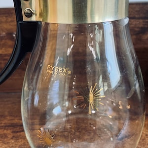 Vintage Pyrex Starburst Sunburst Carafe 1960s - Etsy