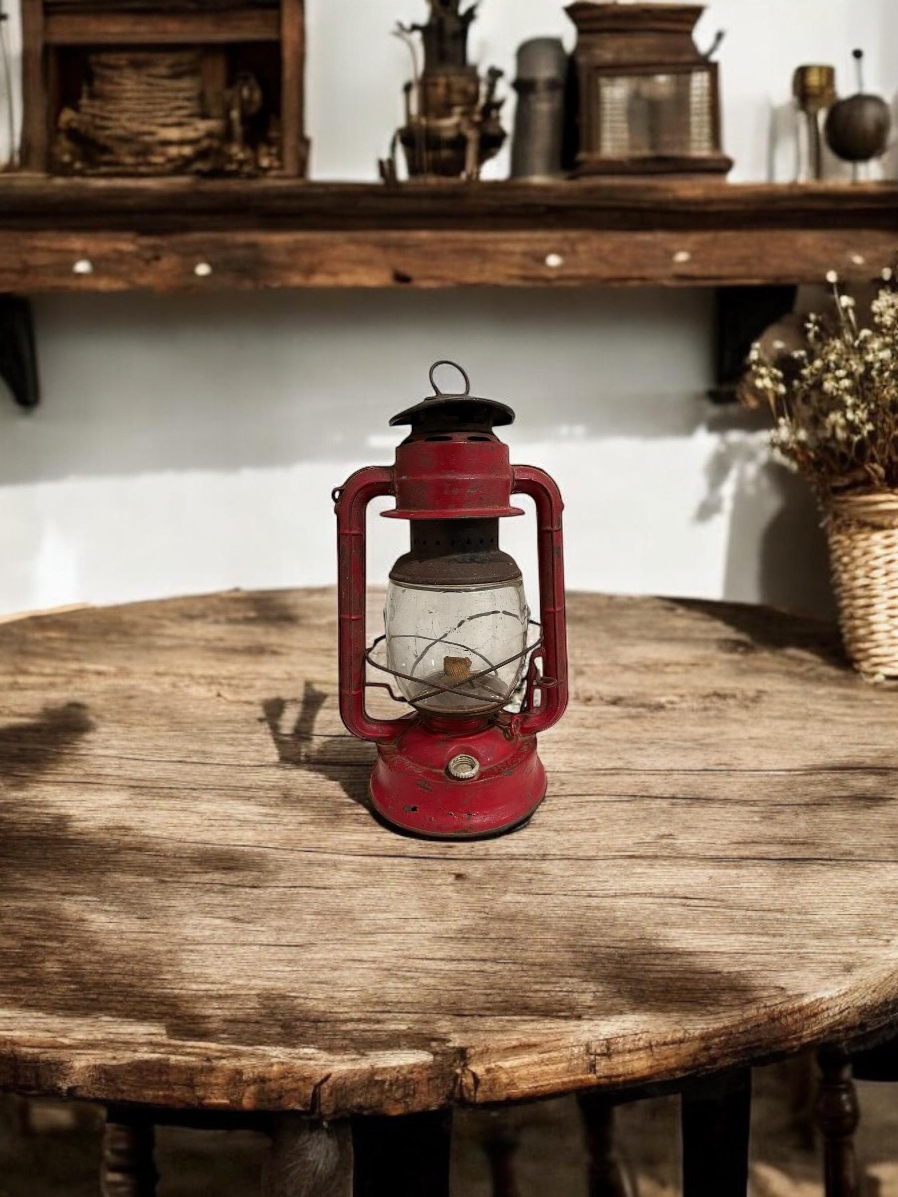 Vintage Dietz Kerosene Lantern | No. 2 D-lite | Dietz Lantern | Rustic ...