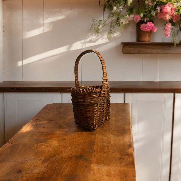 Small Hanging Flower Basket - Etsy