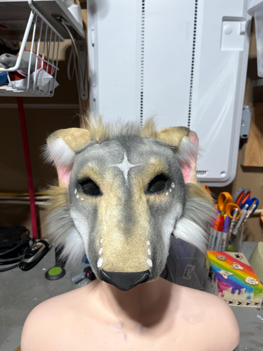 Coyote Therian Mask - Etsy
