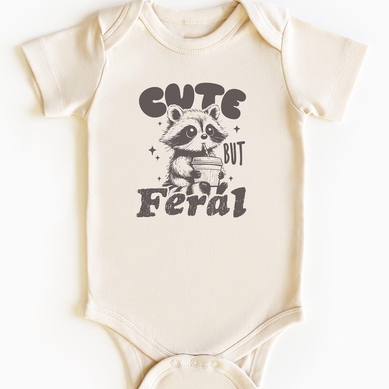 Raccoon Baby Tshirt - Etsy