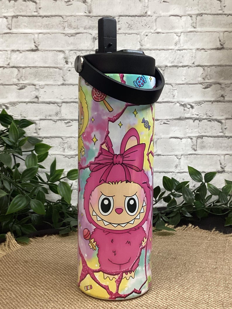 LABUBU Tumbler 20 Oz: Adorable Stainless Steel Travel Mug - Etsy