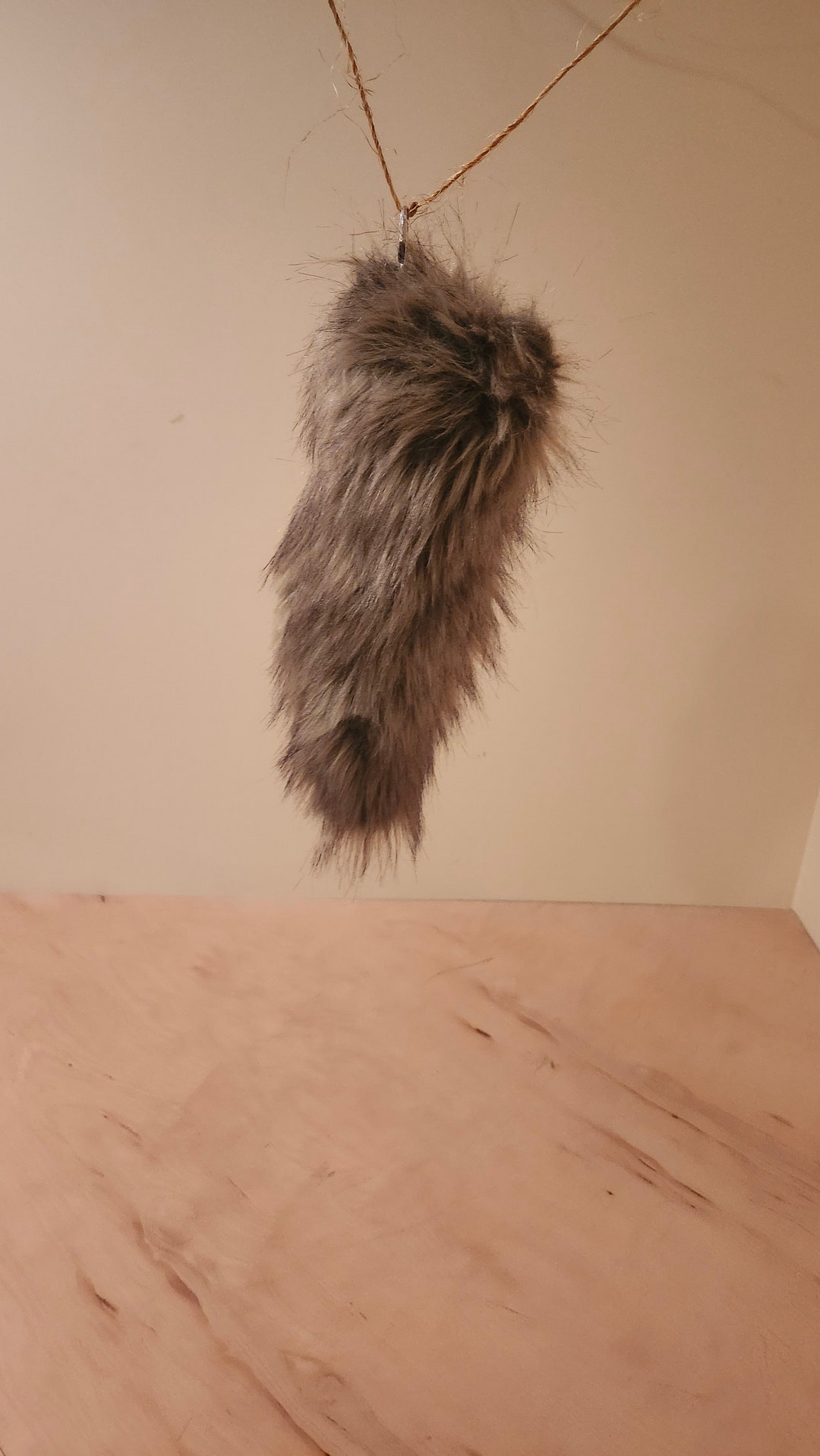 Coyote Tail Keychain - Etsy