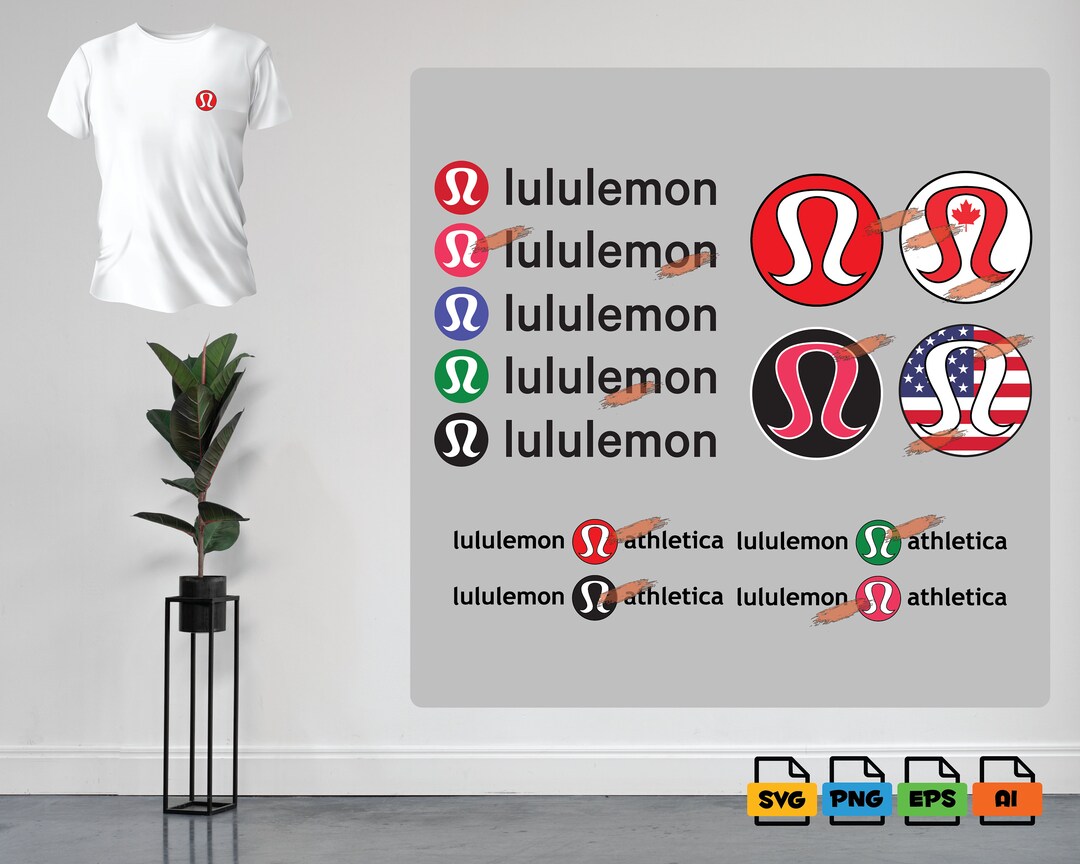 Lululemon SVG and PNG Files Ready to Use for Cricut High Resolution ...