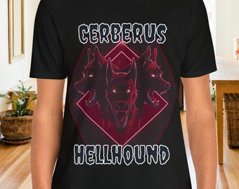 Cerberus T-shirt Greek Mythology Cotton Tee - Etsy