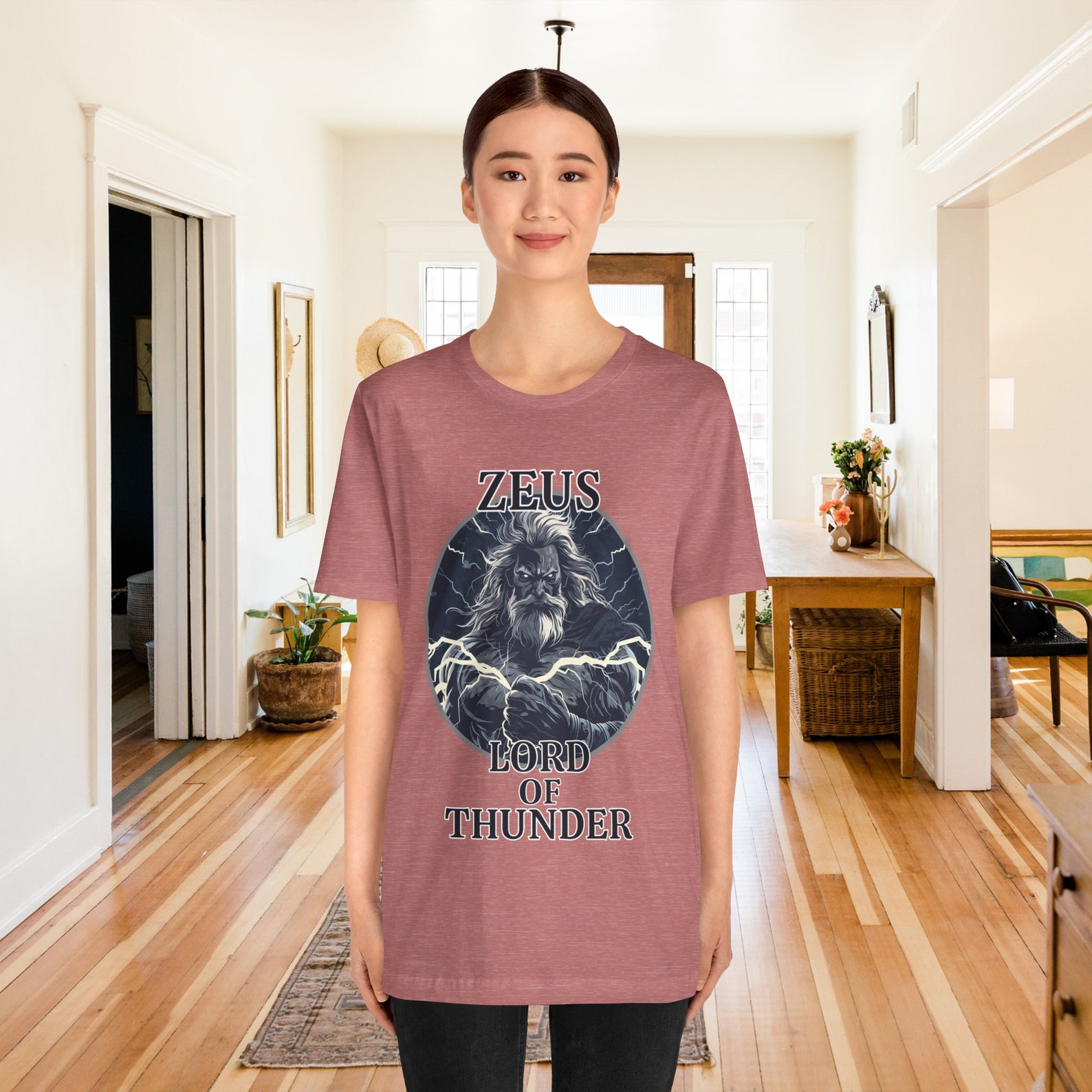 Zeus T-shirt | Greek God, Ancient Mythology Cotton Tee - Etsy