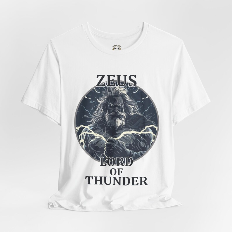 Zeus T-shirt | Greek God, Ancient Mythology Cotton Tee - Etsy