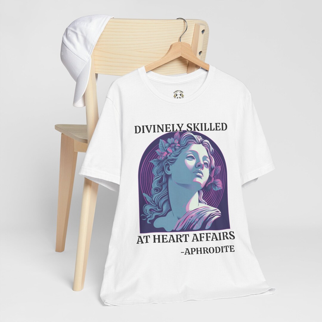 Aphrodite T-shirt | Greek Goddess, Ancient Mythology Cotton Tee - Etsy