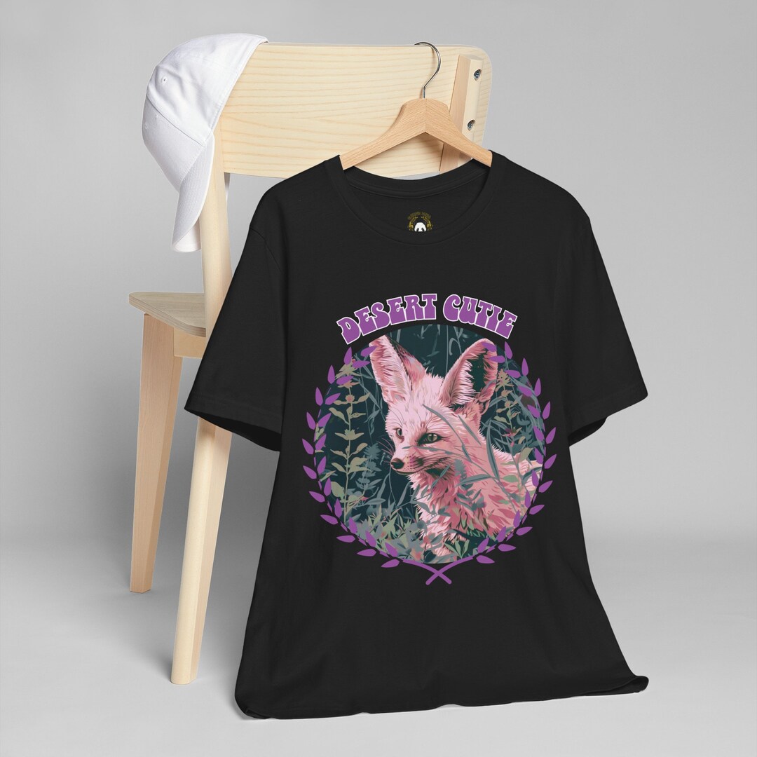 Fennec Fox Tshirt, Foxy Desert Chic | Fennec Fox Shirt, Funny Fennec ...