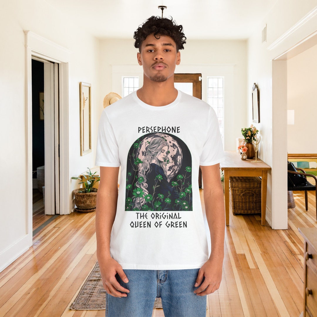 Persephone T-shirt | Greek Goddess, Ancient Mythology Cotton Tee - Etsy