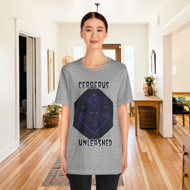 Cerberus T-shirt | Greek Mythology Cotton Tee - Etsy