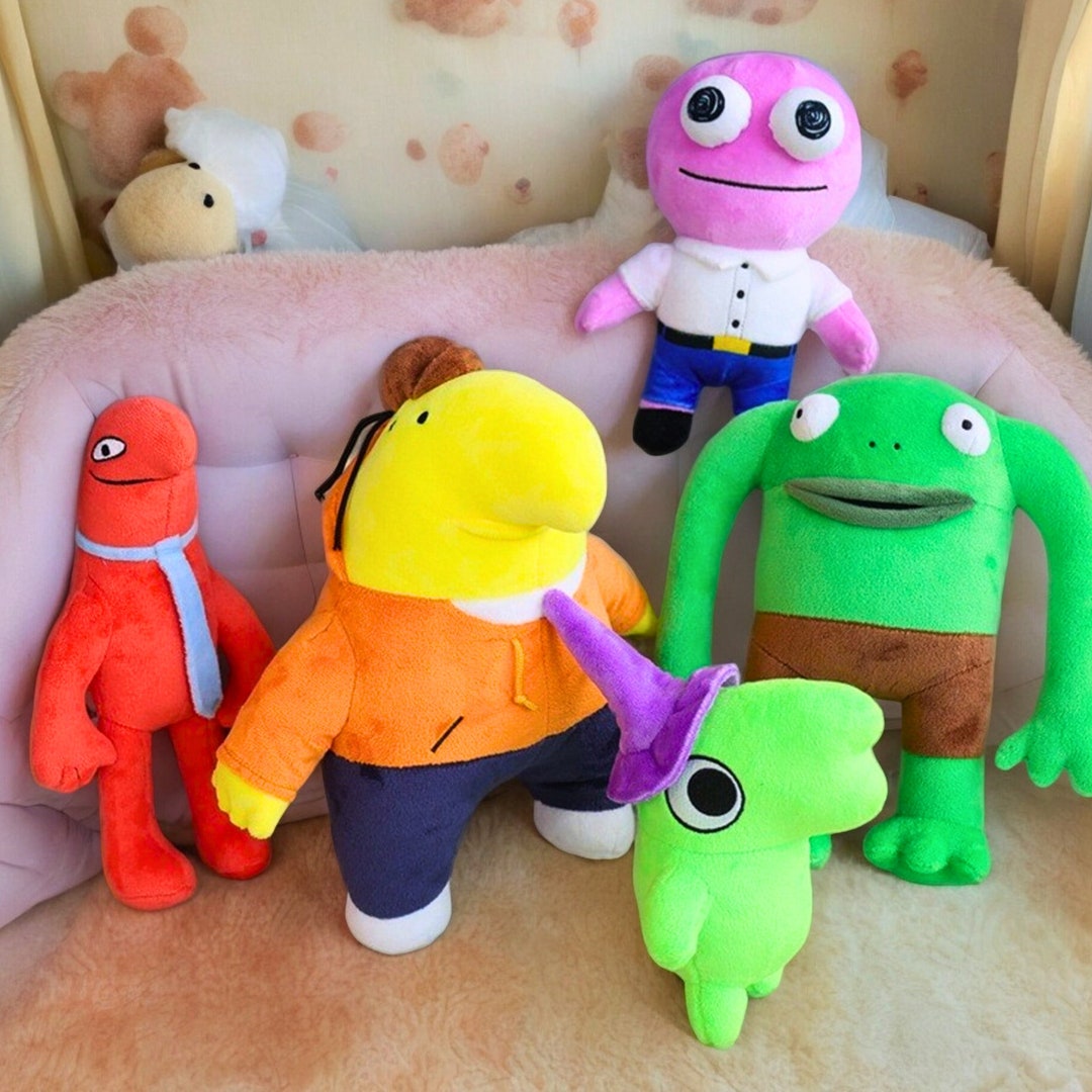 Set of Smiling Friends Plushiee all 5 - Etsy