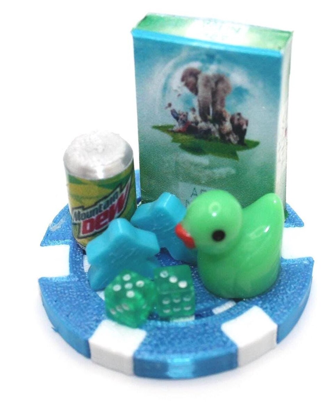 Poker Chip Ducks - Board Game Edition- for Cruising, Collecting and ...