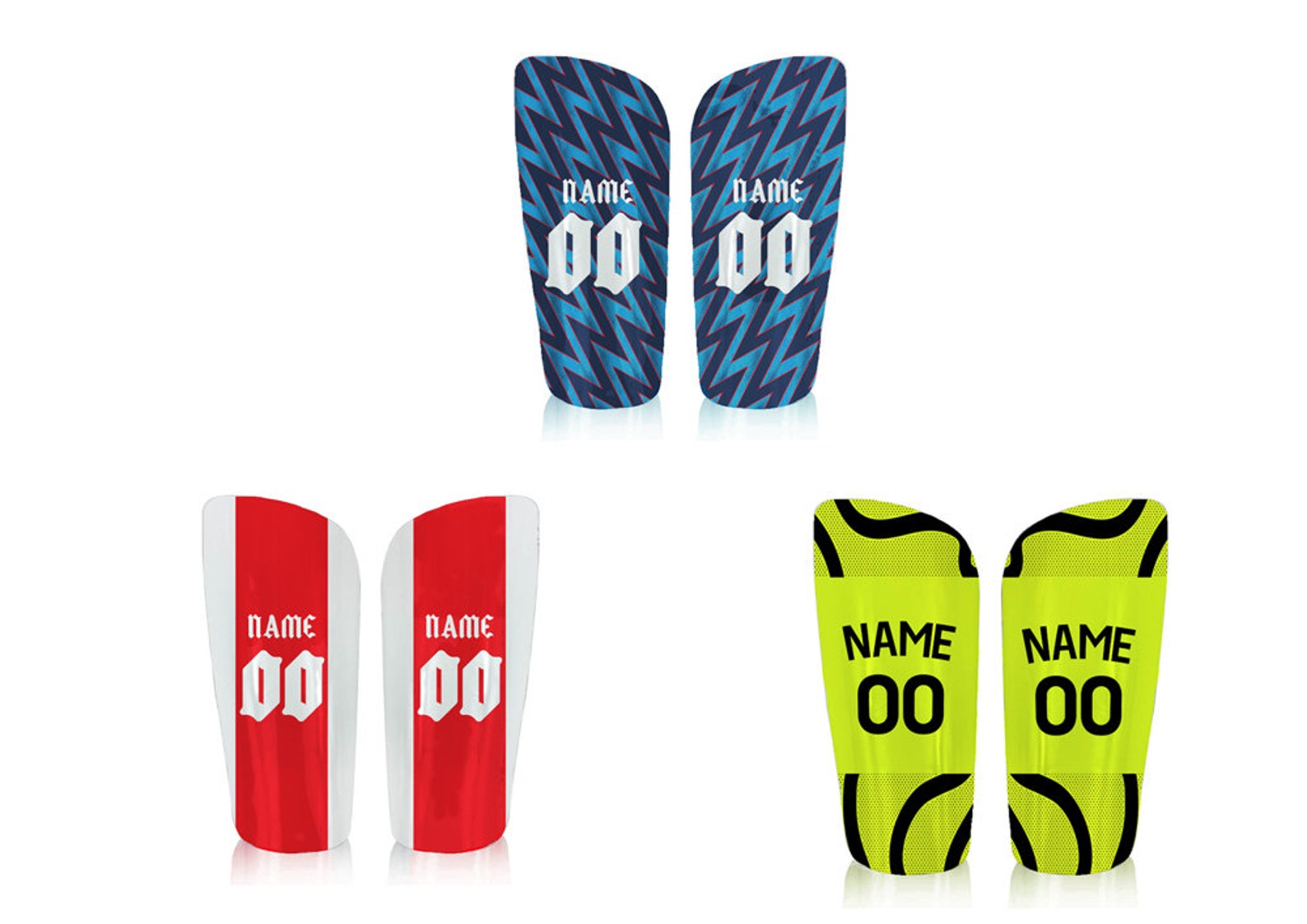 Custom Arsenal Kit Design Adults Kids Shinpads Football Personalised ...