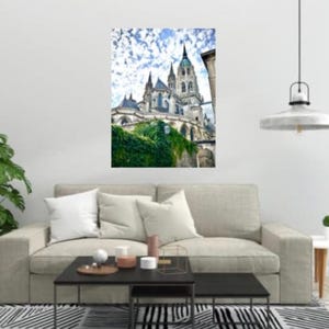 Bayeux Cathedral in France, Color Travel Photography on Canvas Print - Etsy