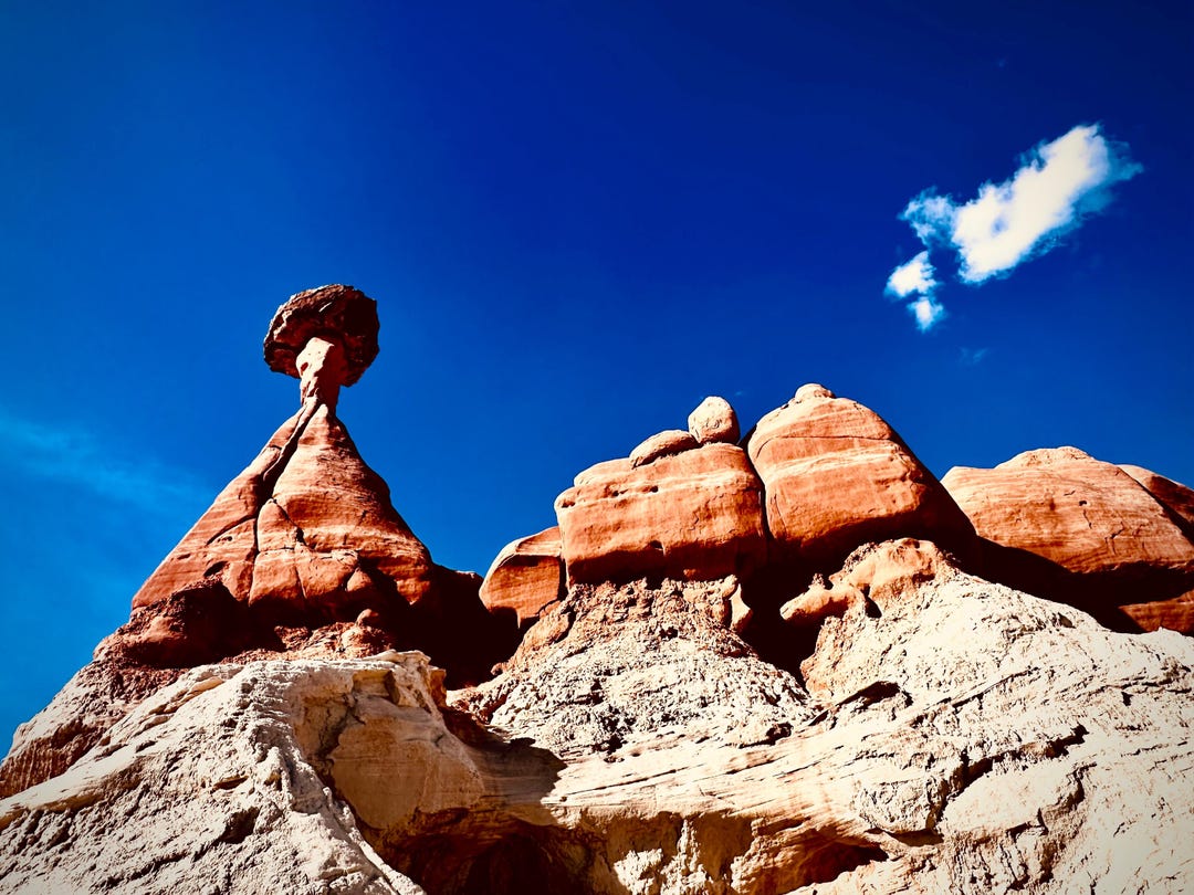 Toadstool Hoodoos Taken in Utah, Color Photo on Canvas - Etsy