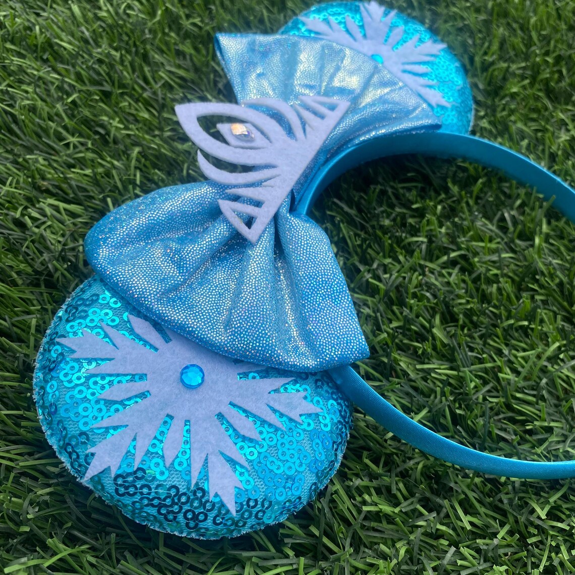 Elsa Minnie Ears, Elsa Mouse Ears, Elsa Ears, Frozen Ears, Frozen ...