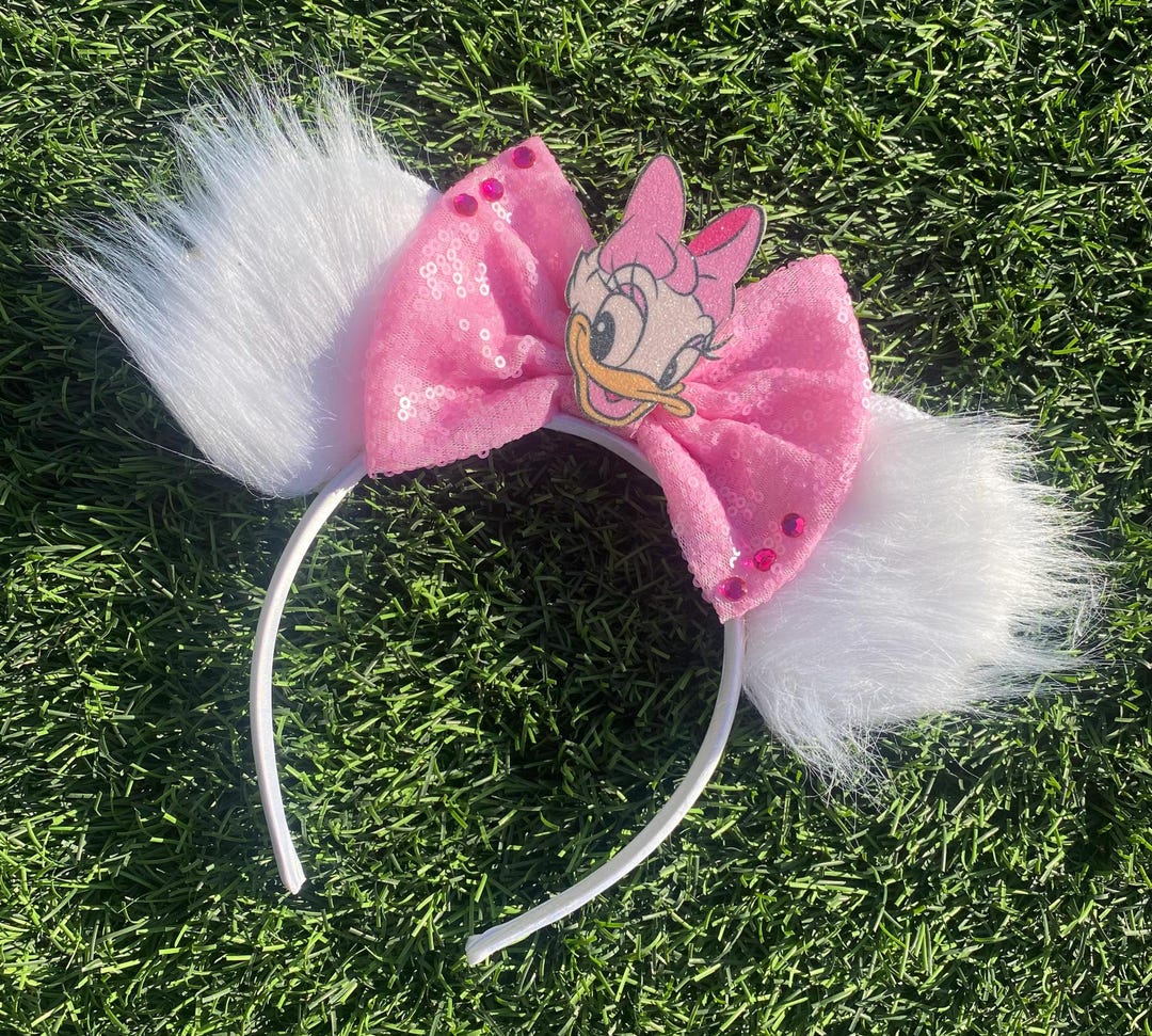 Daisy Ears, Daisy Minnie Ears, Daisy Headband, Daisy Accessories ...