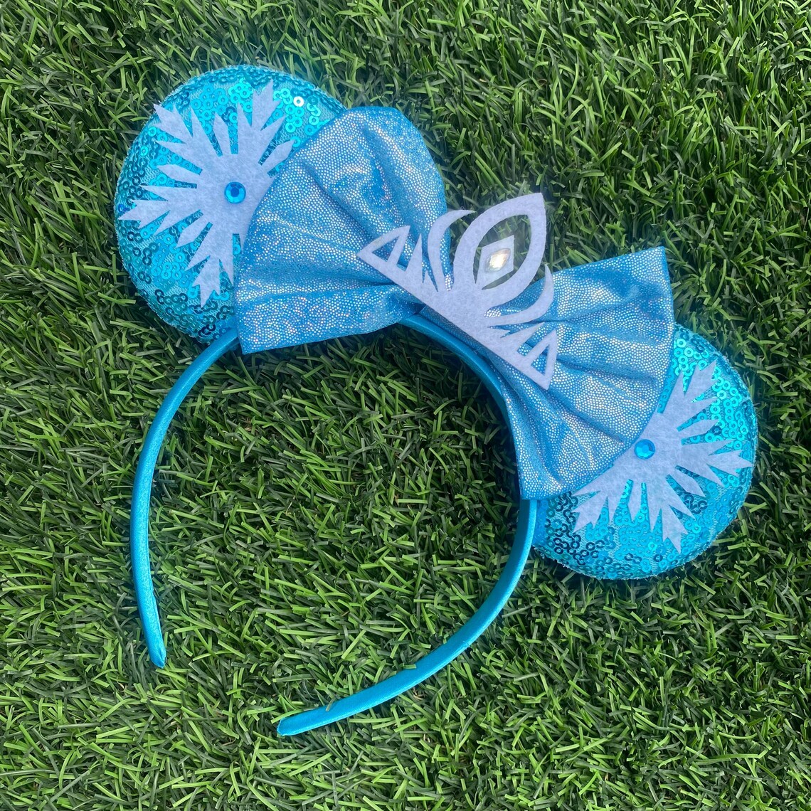 Elsa Minnie Ears, Elsa Mouse Ears, Elsa Ears, Frozen Ears, Frozen ...