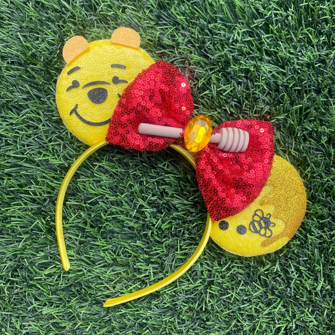 Pooh Ears, Winnie Ears, Pooh Mickey Ears, Pooh Minnie Ears, Pooh Mouse ...