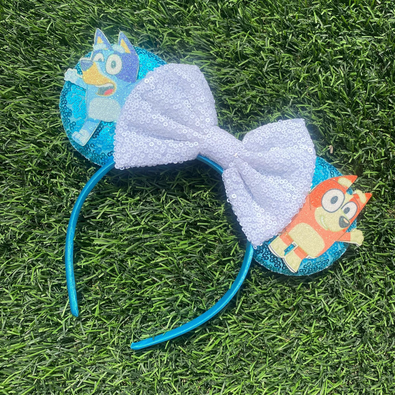 Bluey Mouse Ears, Bluey Ears, Mickey Mouse Ears, Minnie Mouse Ears ...