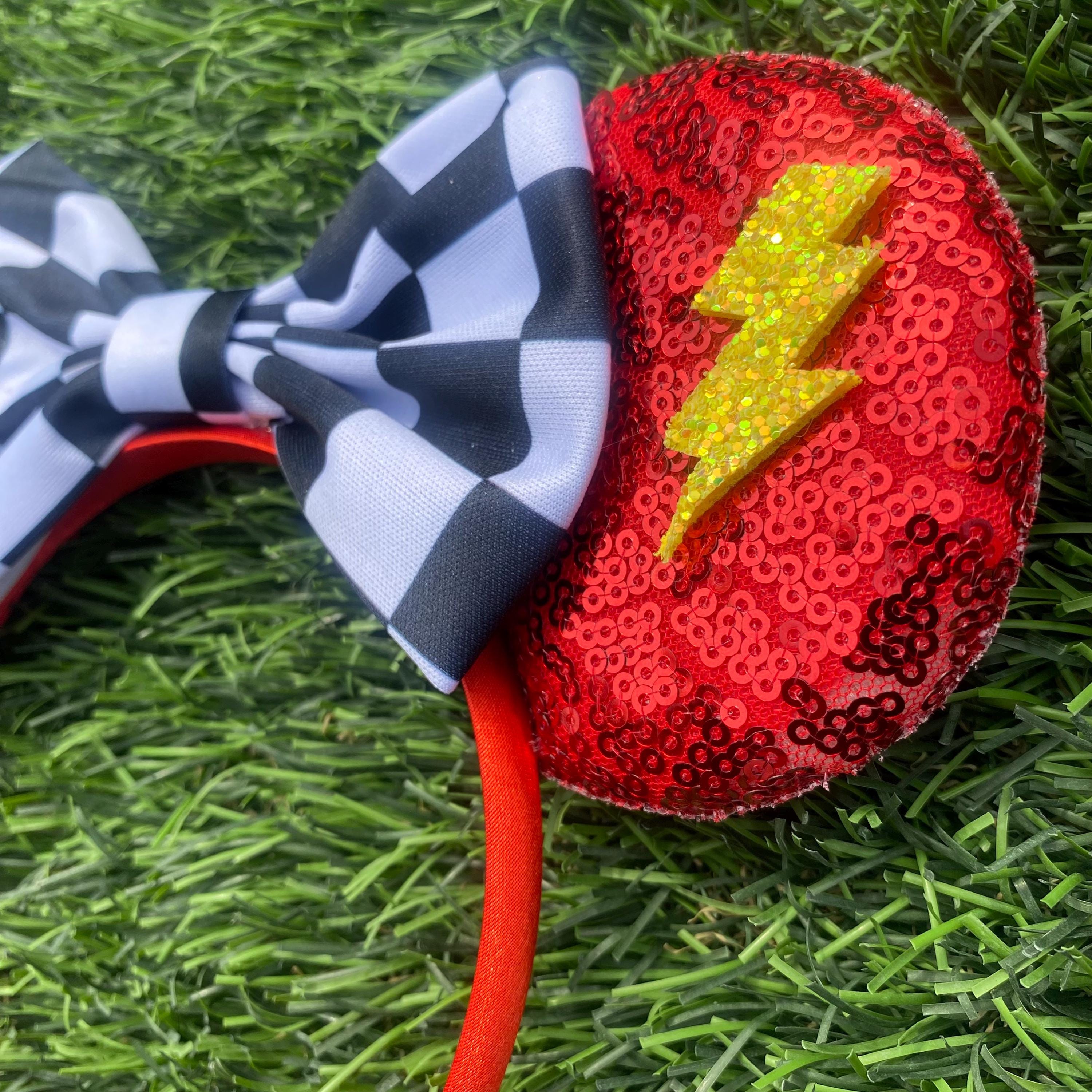 Cars Mickey Ears, Lightning Mcqueen Inspired Ears, Cars Ears, Mcqueen ...