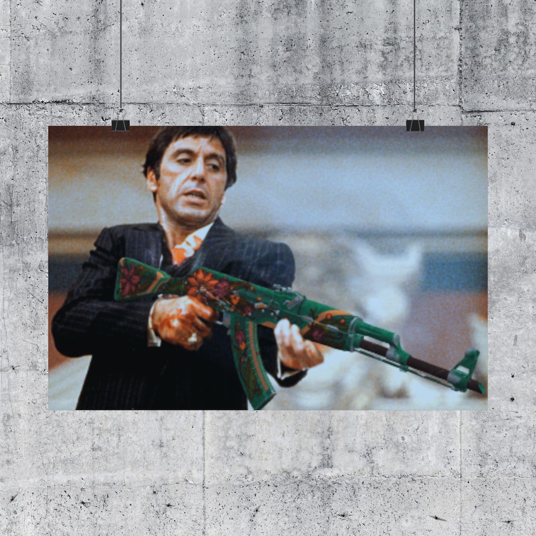 Scarface Wild Lotus CSGO Poster[csgo | CSGO Poster | Gift for Him ...