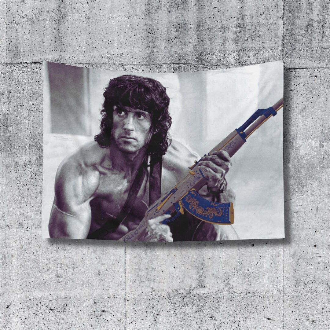 Rambo AK Inheritance CSGO Wall Tapestry 36" X 26" [ Game Wall Art ...