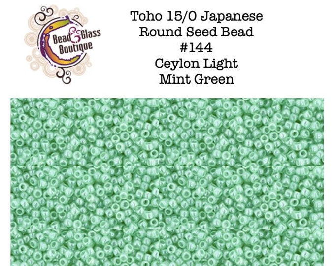 Seed Bead 15/0, Toho, Japanese Round Bead, Approximately 11-12 Gram ...