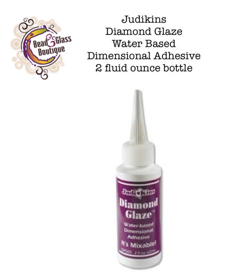 Diamond Glaze by Judikins Water Based Dimensional Adhesive | Etsy