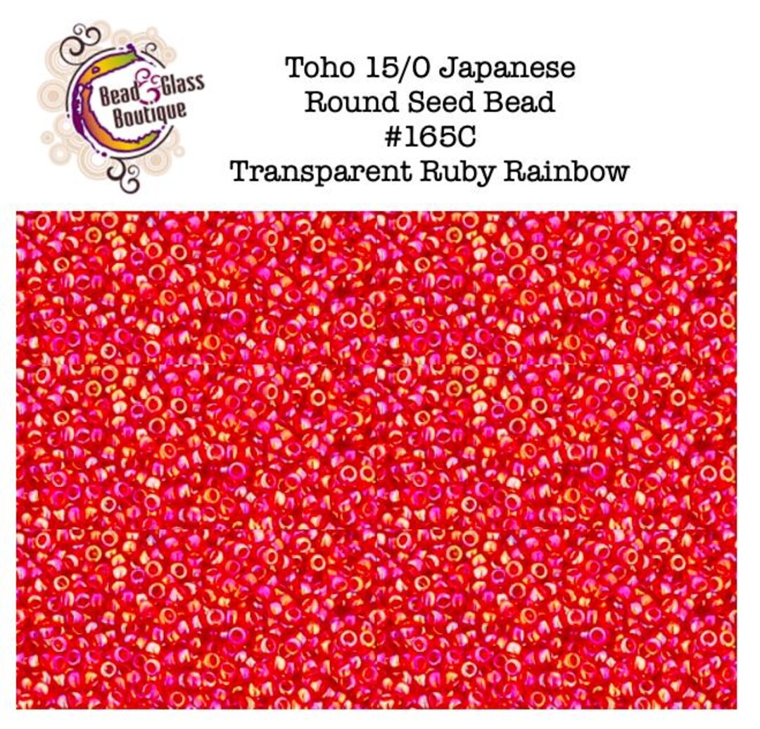 Seed Bead 15/0, Toho, Japanese Round Bead, Approximately 11-12 Gram ...