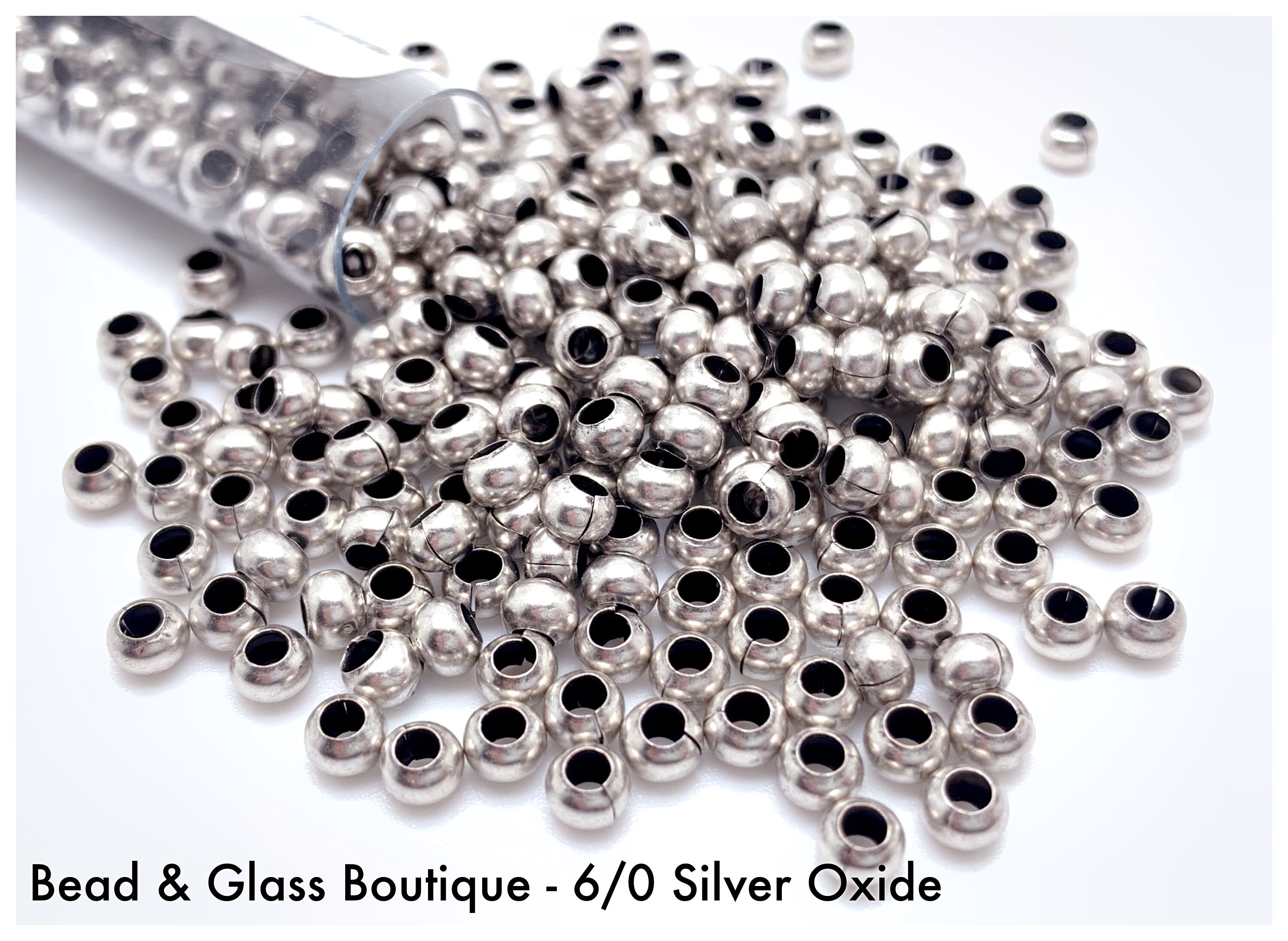 Heavy Metal Seed Bead approximately 50 grams in 6tube | Etsy