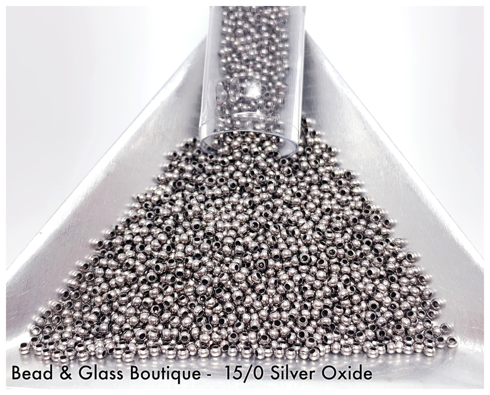 Heavy Metal Seed Bead approximately 50 grams in 6tube | Etsy