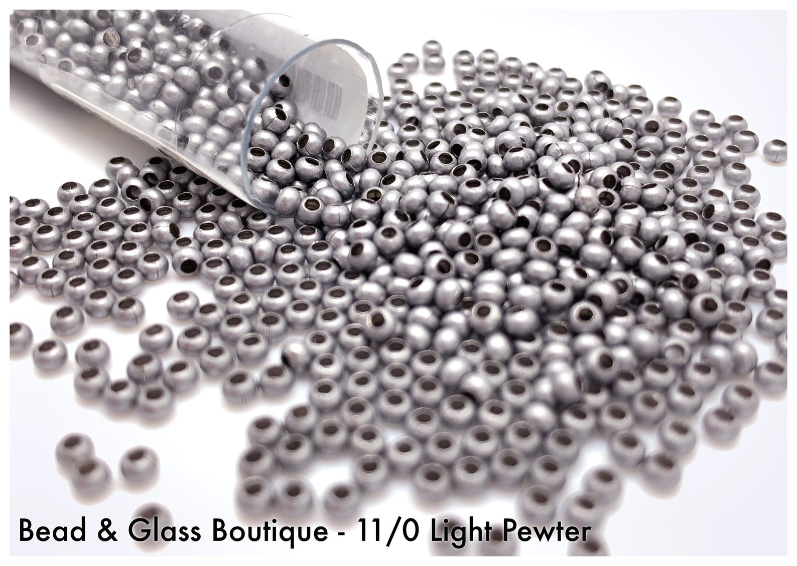 Heavy Metal Seed Bead Approximately 50 Grams in 6tube - Etsy