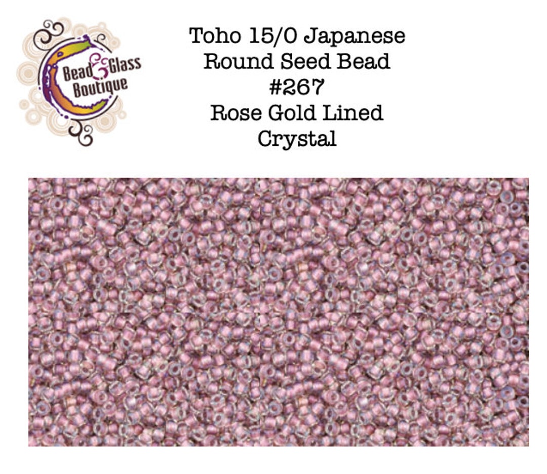 Seed Bead 15/0, Toho, Japanese Round Bead, Approximately 11-12 Gram ...