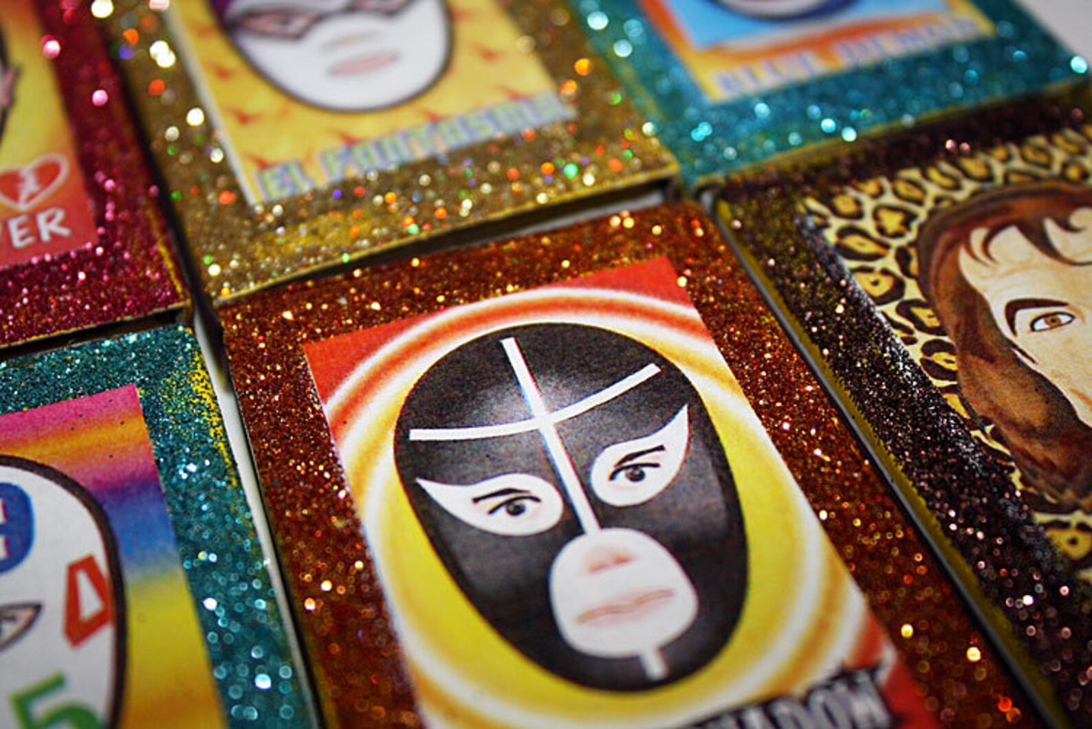 Matchbox Wedding Favors Mexican Luchador Wrestling Lucha Libre - Etsy