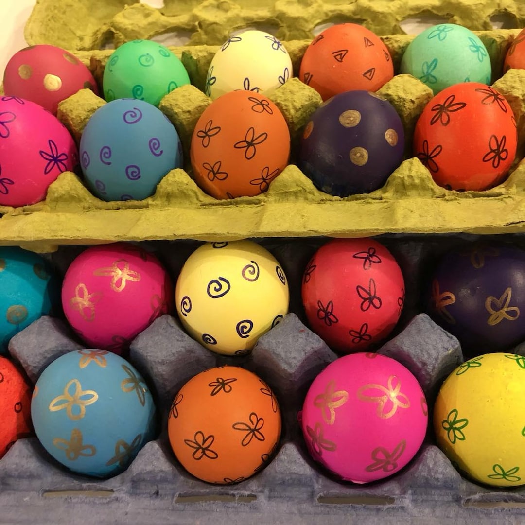 Mexican Cascarones Easter Confetti Eggs - 3 Dozen - Etsy