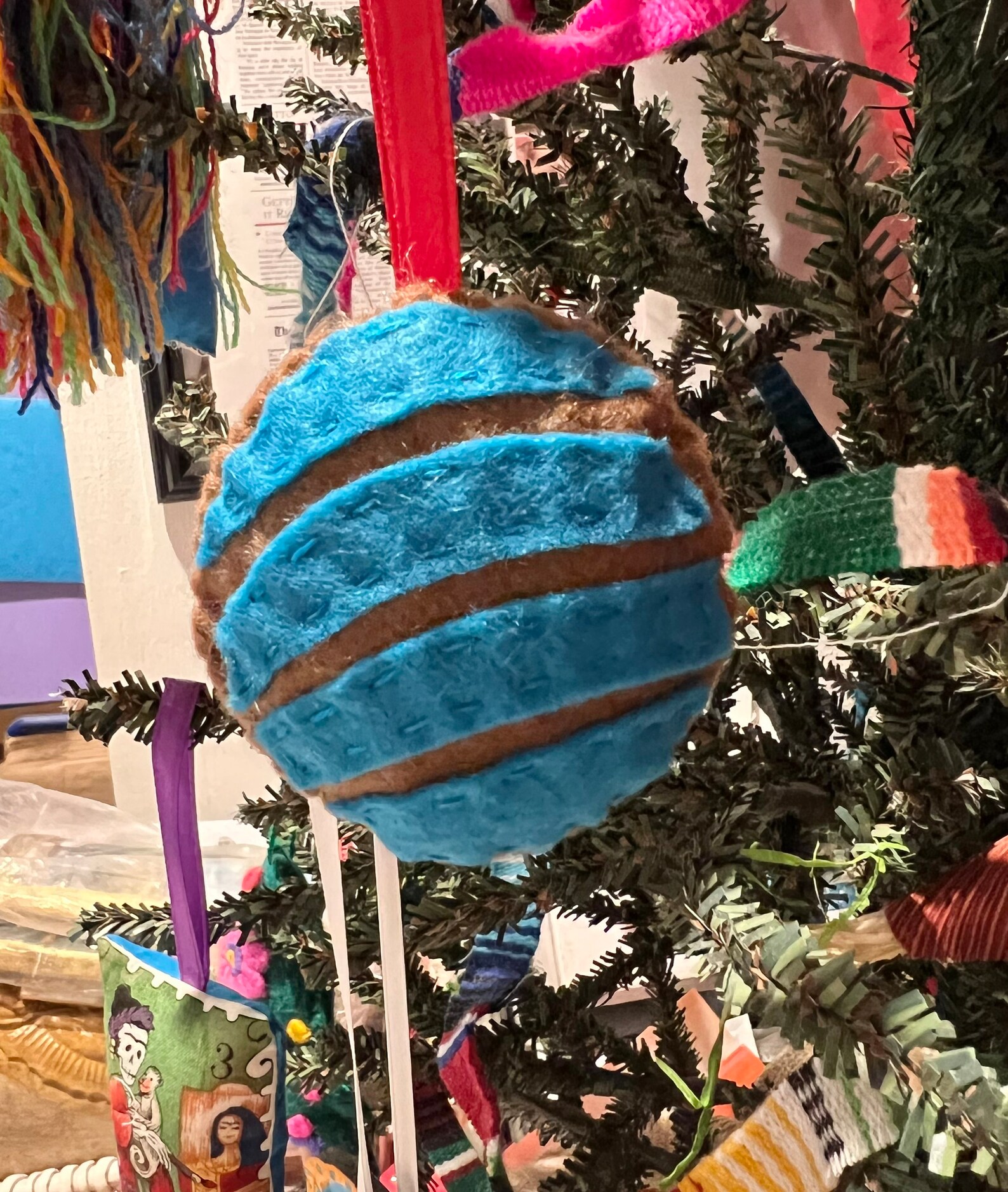 Mini Concha Felt Ornaments Mexican Christmas - Etsy