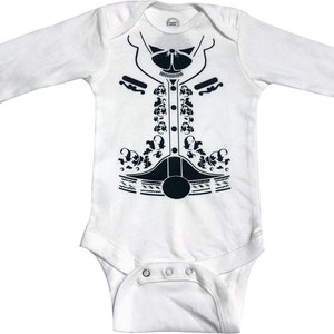 Baby Mariachi Outfit Newborn Bodysuit Mexican Spanish Fiesta - Etsy