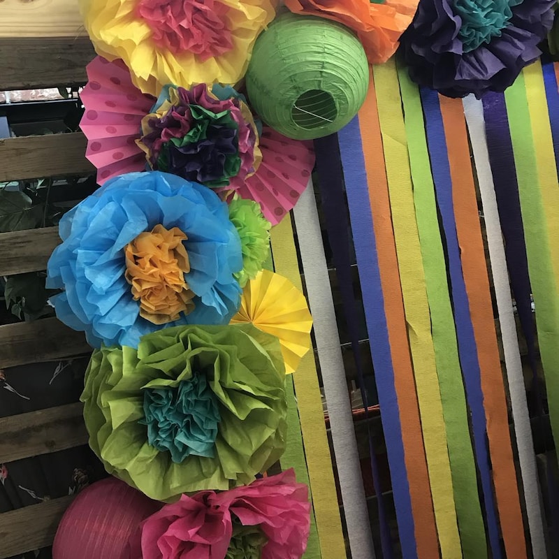 Tissue Paper Flowers - Etsy