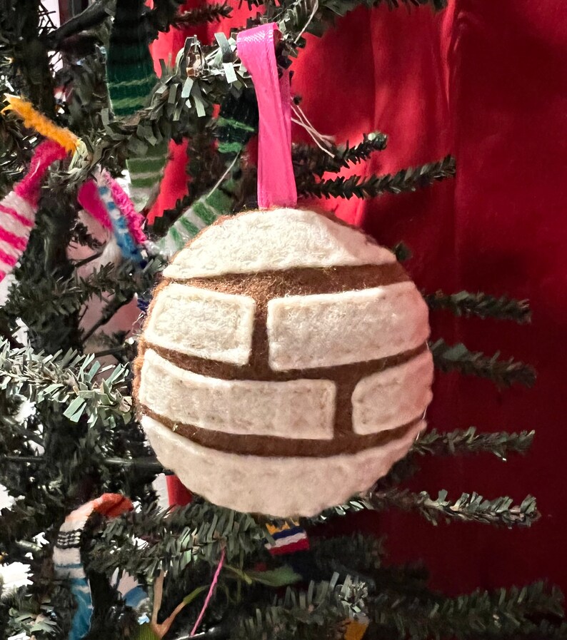 Mini Concha Felt Ornaments Mexican Christmas - Etsy