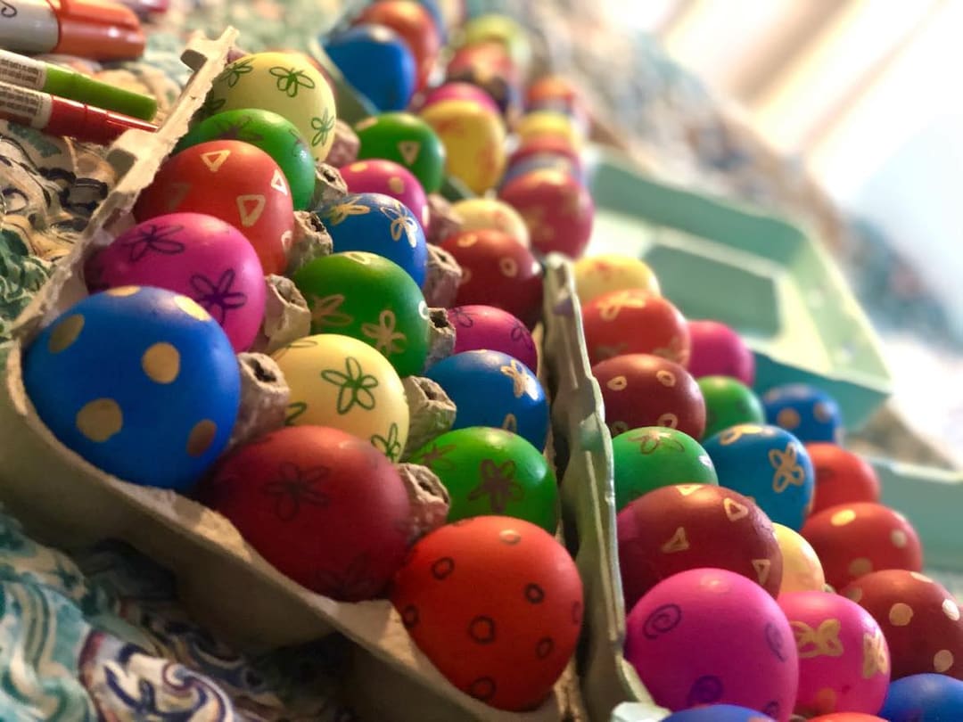 Mexican Cascarones Easter Confetti Eggs - 4 Dozen - Etsy
