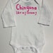 Baby Girl Chingona Outfit Newborn Bodysuit Mexican Spanish Chingona ...