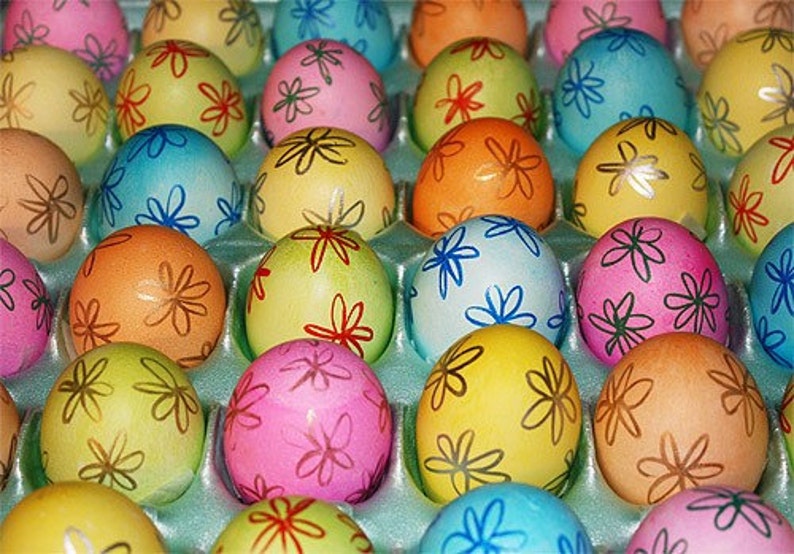 Mexican Cascarones Easter Confetti Eggs 4 Dozen | Etsy