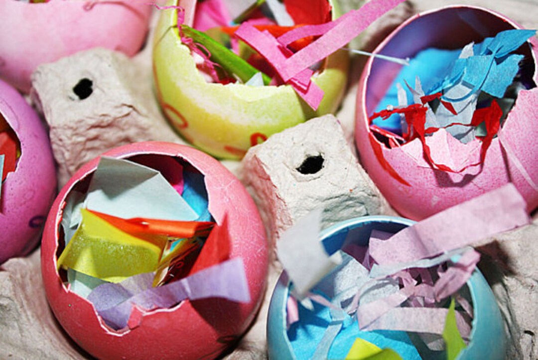 Mexican Cascarones Easter Confetti Eggs 3 Dozen - Etsy