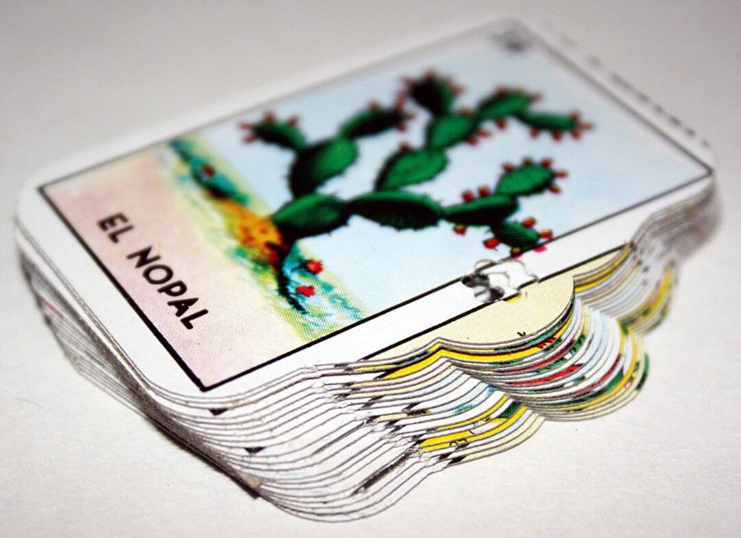 Loteria Paper Gift Tags Wishing Tree Name Cards - Rectangle Set of 25 ...