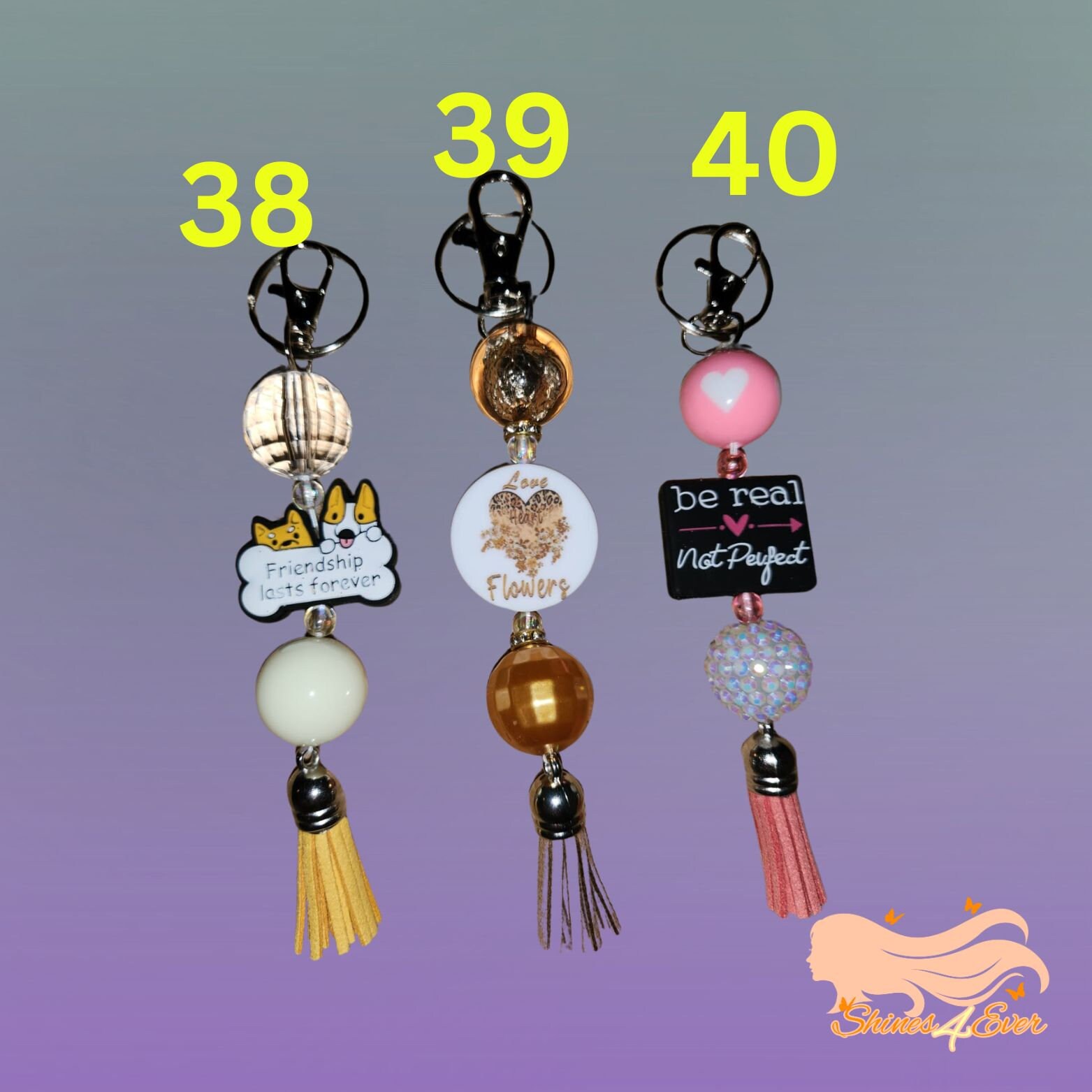 Keychains Motivational Handmade for Your Special People. Can Be Used as ...