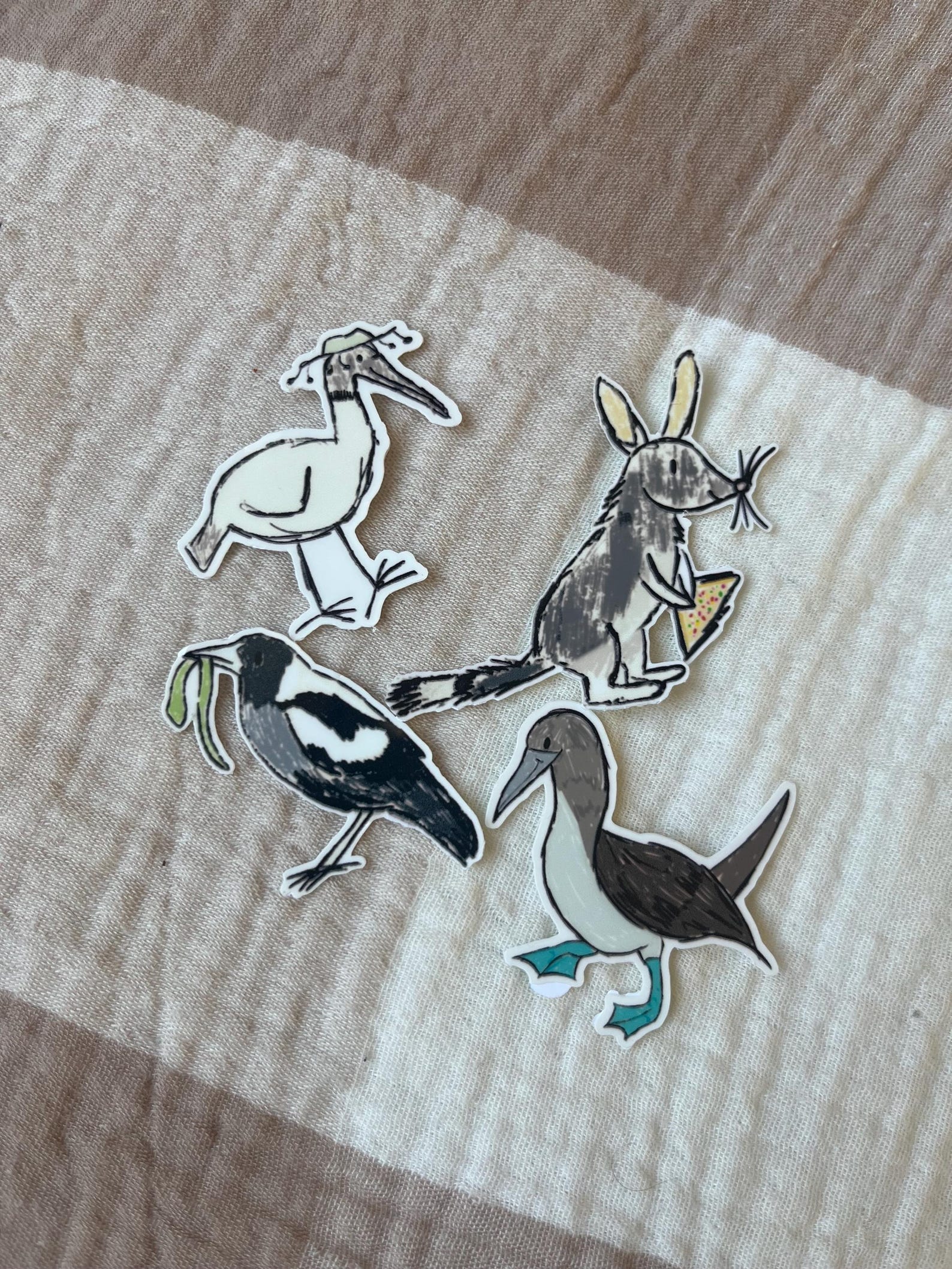 Aussie Natives X Iconic Aussie Items Stickers - Etsy