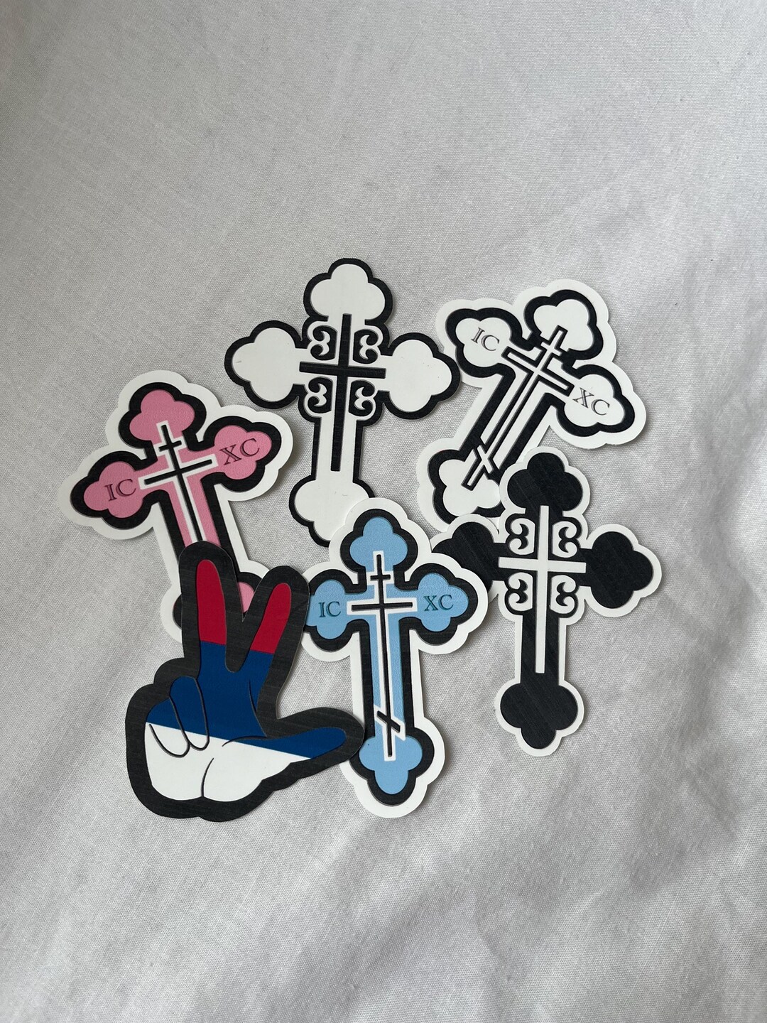 Large Serbian Orthdox Inspired Paper Stickers - Etsy